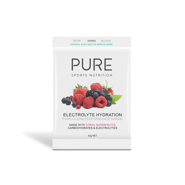 Pure Sachet | Running Energy and Electrolyte Nutrition | The Trail Co.