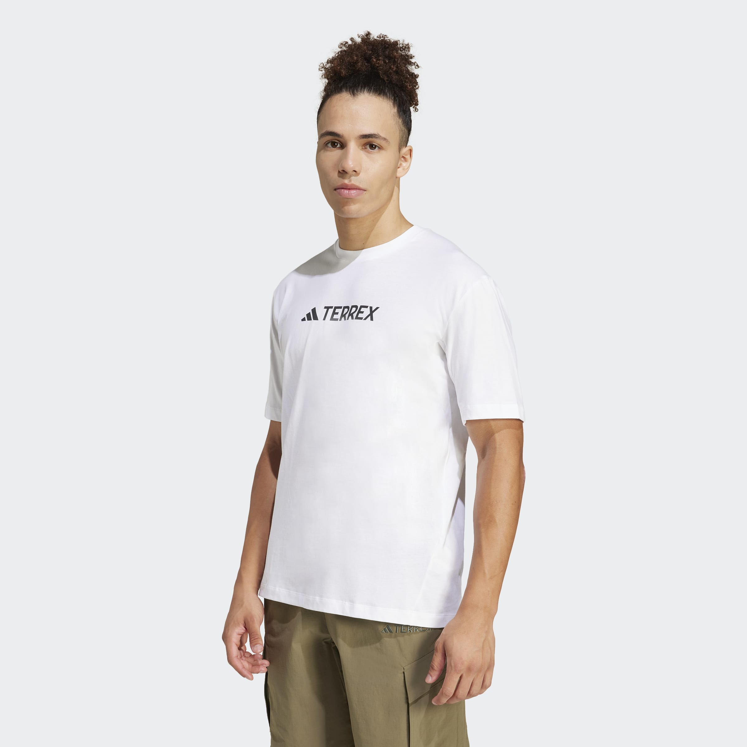 adidas Terrex Logo Tee | White | Mens – The Trail Co.