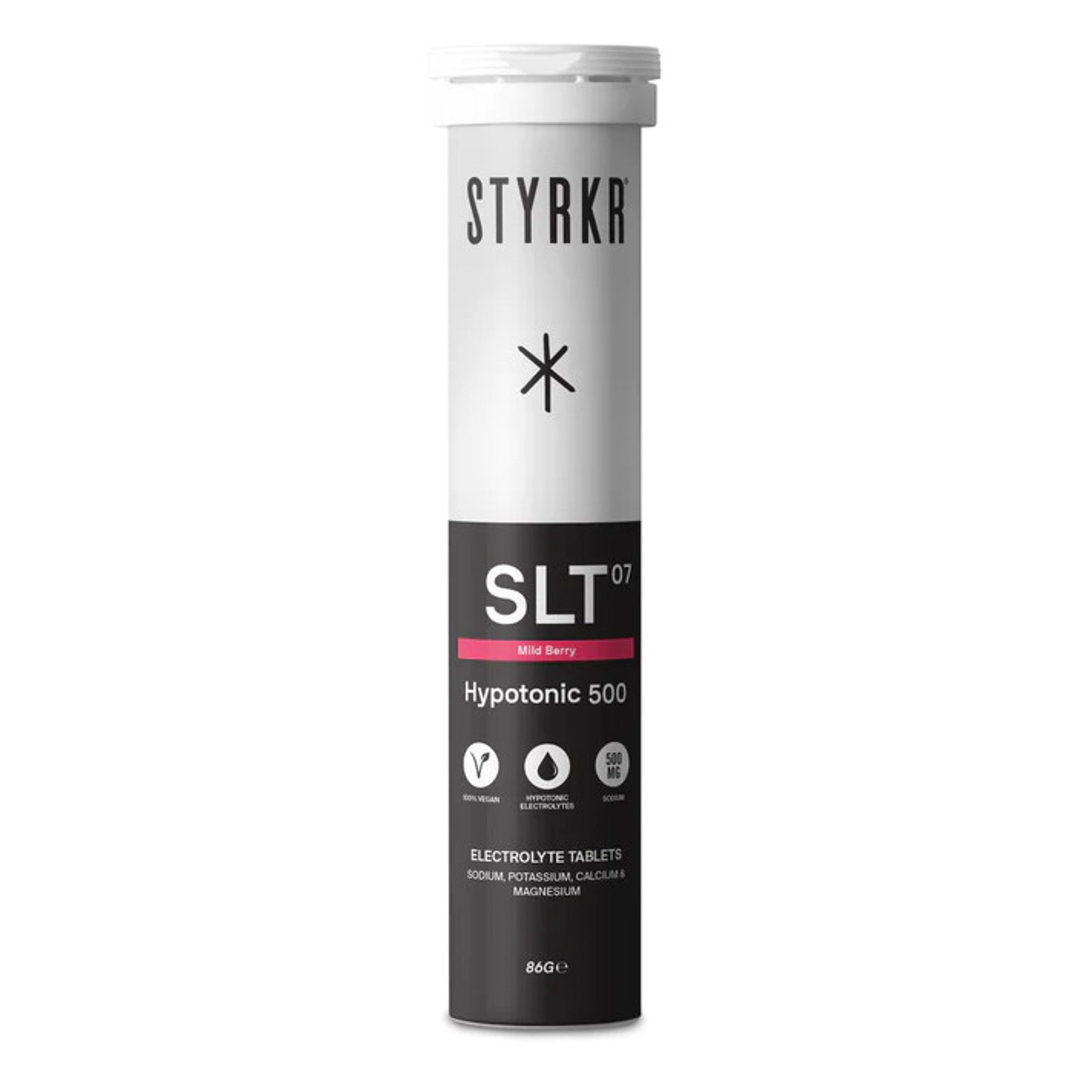 Styrkr SLT07 Quad-Blend Electrolyte Tablets | 500mg Mild Berry – The ...